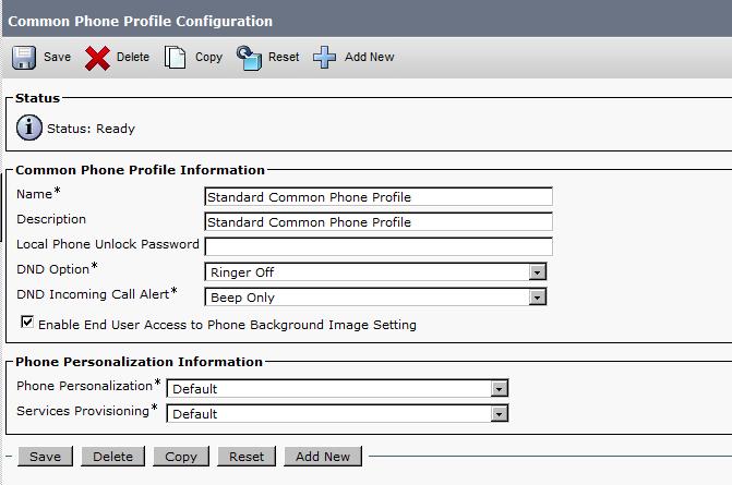 Restricting Access to Corporate & Personal Directory